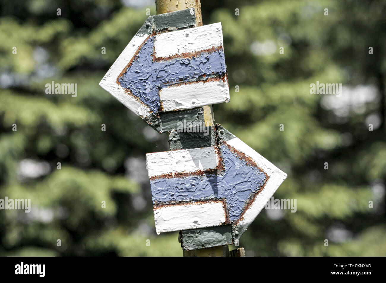 Wanderweg symbol hi-res stock photography and images - Alamy