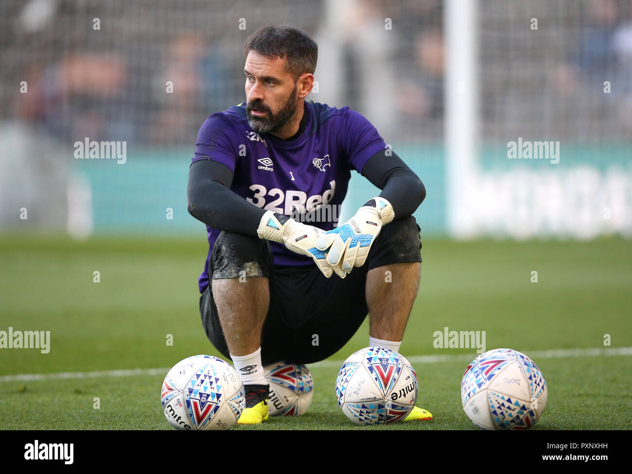Derby county goalkeeper scott carson hi-res stock photography and ...