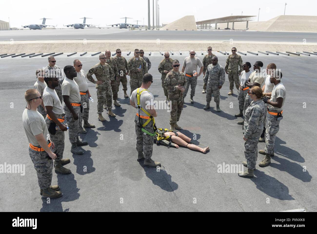 U.S. Air Force Lt. Col. Jason Wolff, commander assigned to the 8th ...