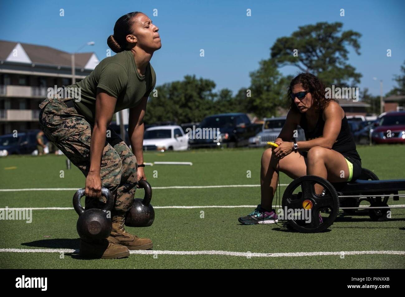 Marines from 2nd supply battalion hi-res stock photography and images ...