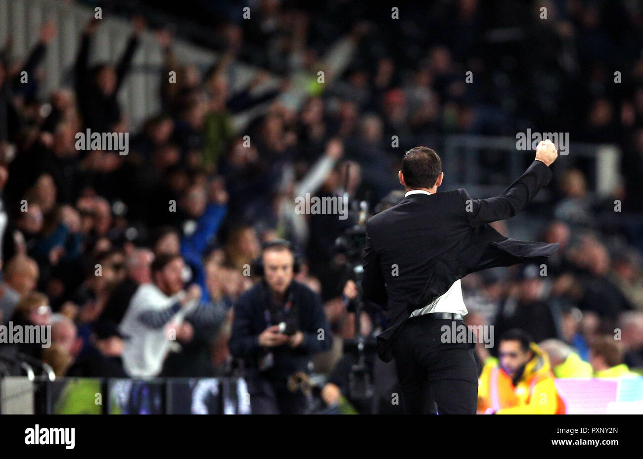 Derby County manager Frank Lampard celebrates Stock Photo - Alamy