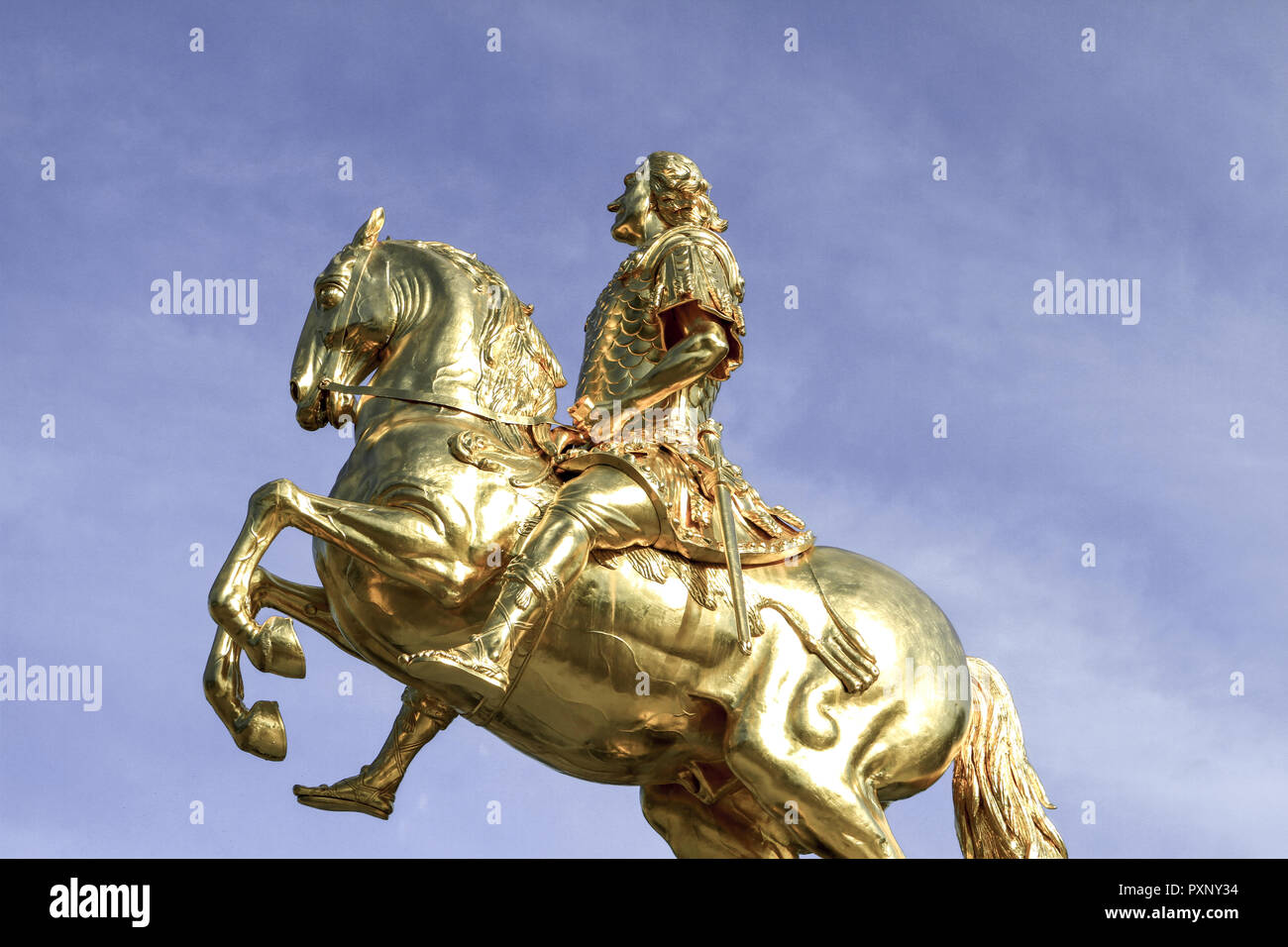 Goldener reiter golden rider cavalier hi-res stock photography and ...