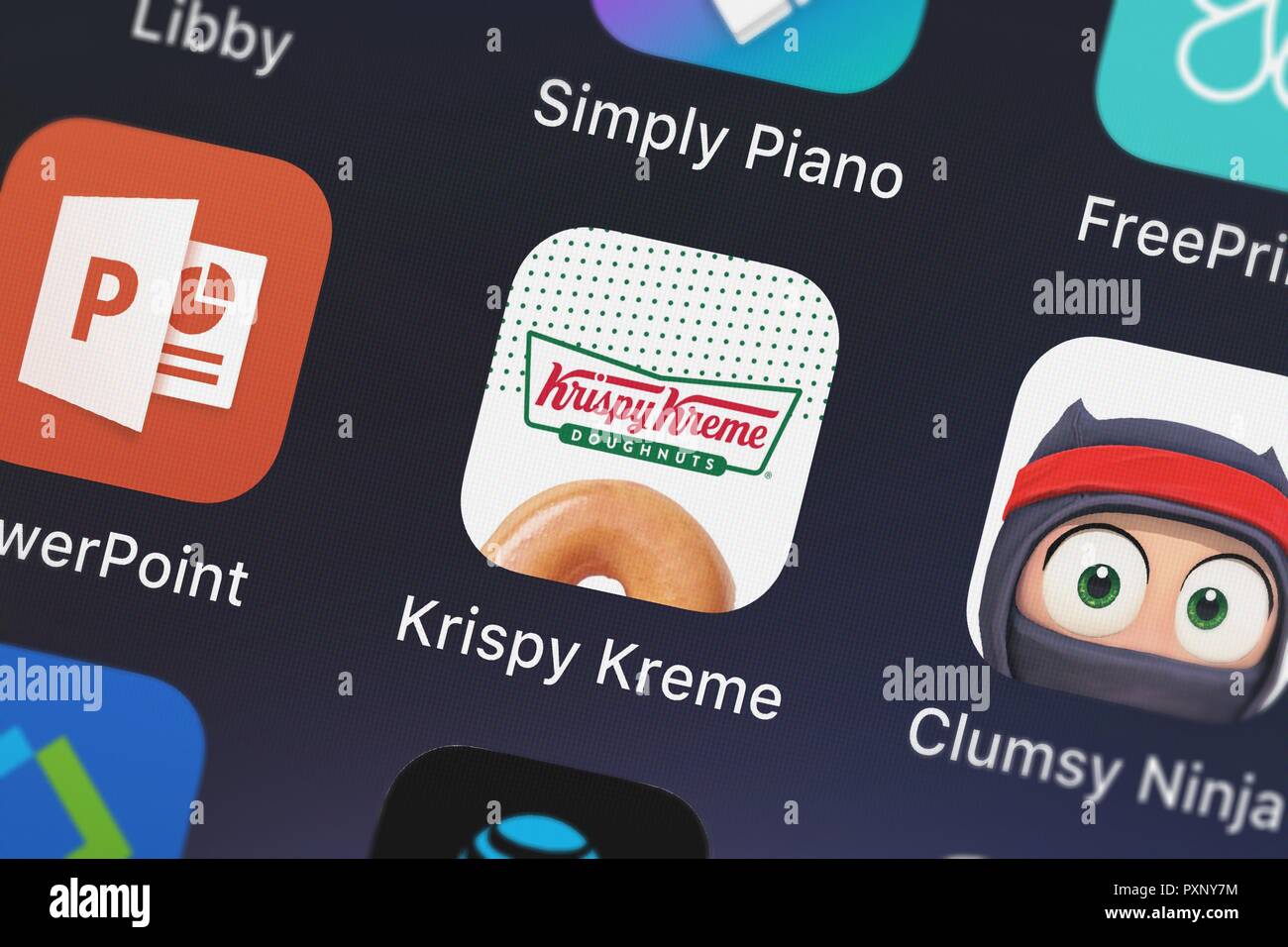 Krispy kreme doughnut corporation hi-res stock photography and images ...