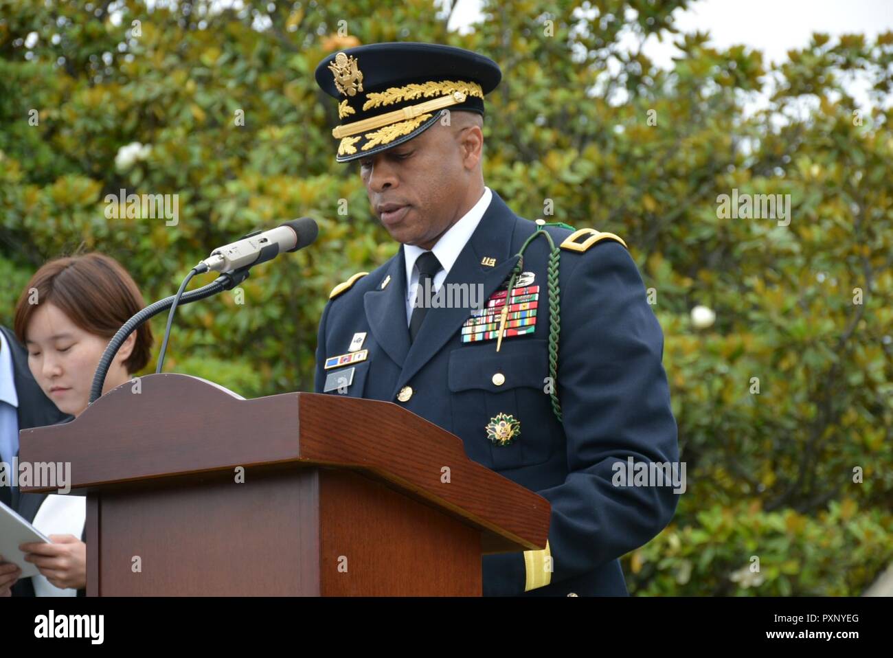 Brig. Gen. Johnnie Johnson, 2nd Infantry Division/Republic of Korea-U.S ...