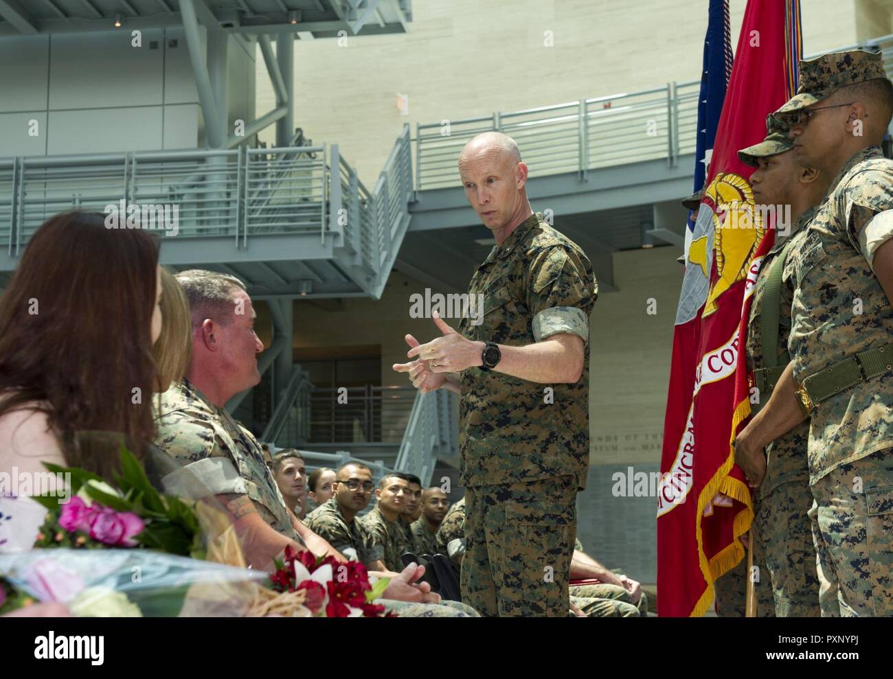 U.S. Marine Corps Brig. Gen. James Glynn, U.S. Marine Corps ...