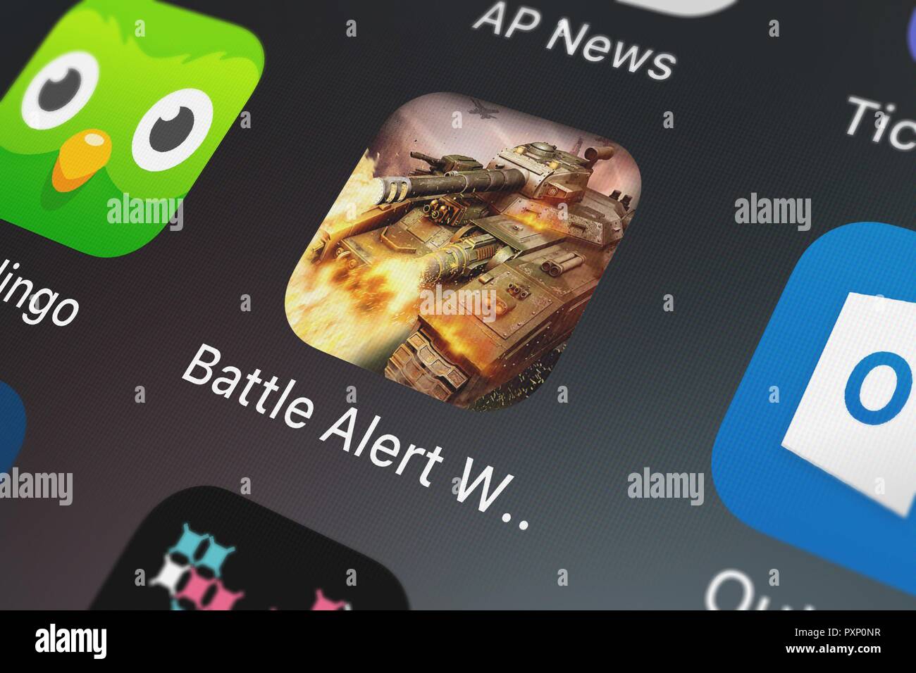 Battle alert war of tanks hi-res stock photography and images - Alamy