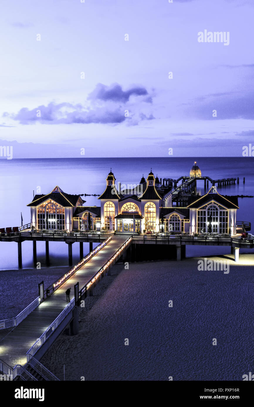 Deutschland, Mecklenburg-Vorpommern, Ostsee, Insel Ruegen, Ostseebad ...