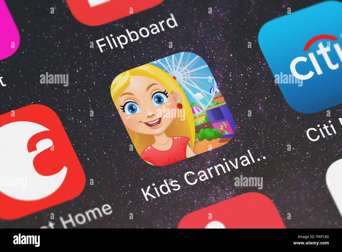 Kids carnival mania hi-res stock photography and images - Alamy
