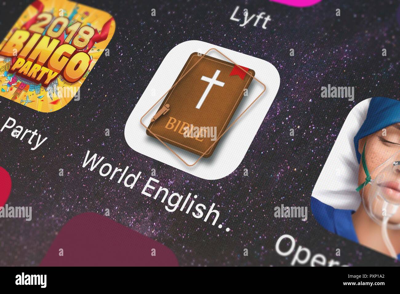 World english bible web hi-res stock photography and images - Alamy