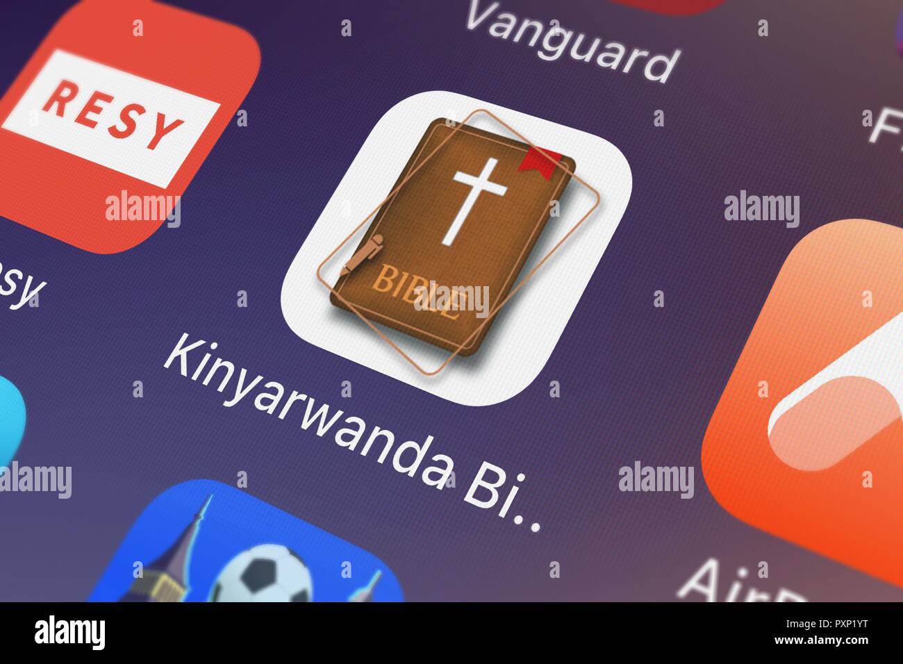 Holy bible app icon hi-res stock photography and images - Alamy