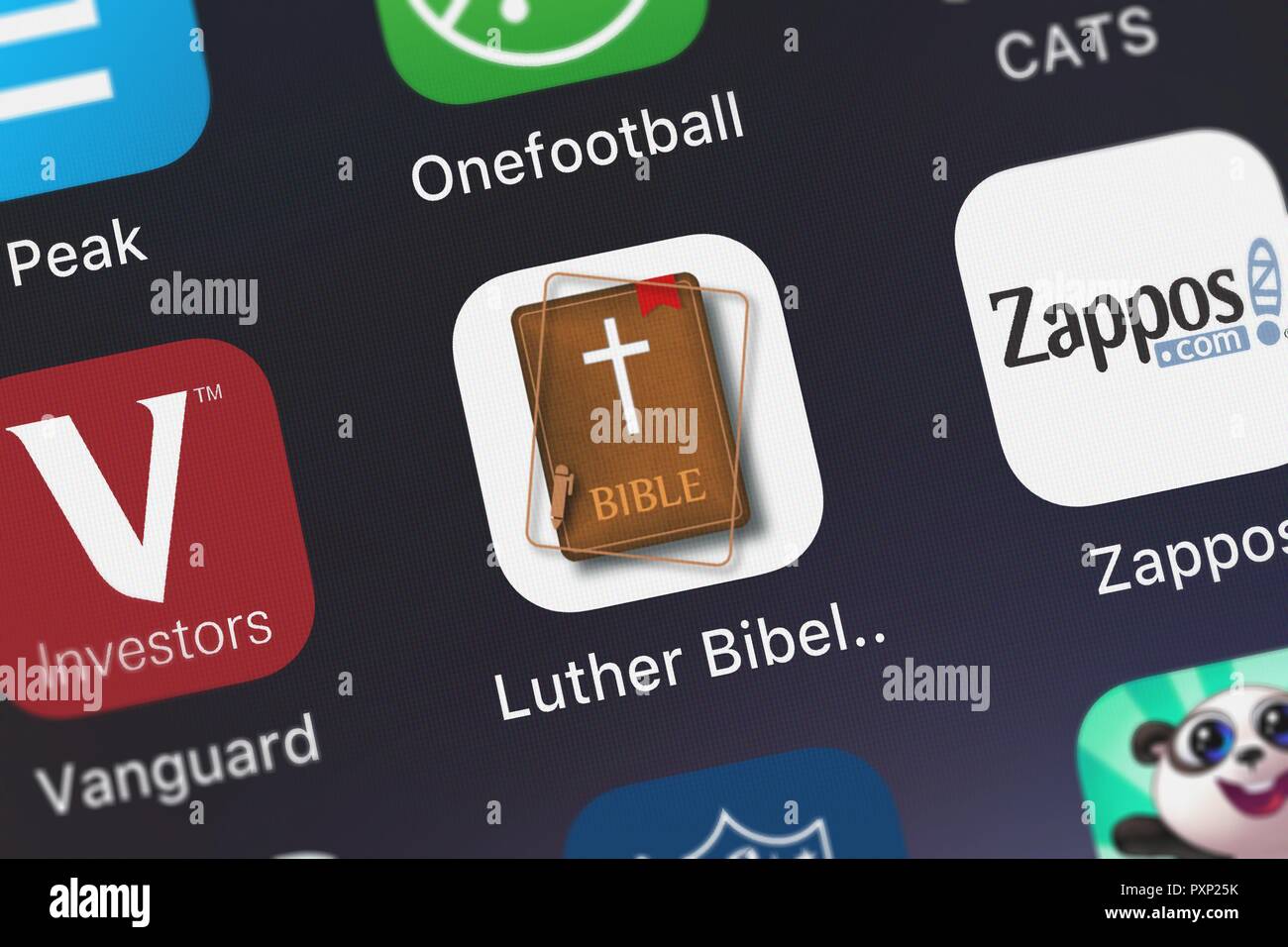 Holy bible app icon hi-res stock photography and images - Alamy