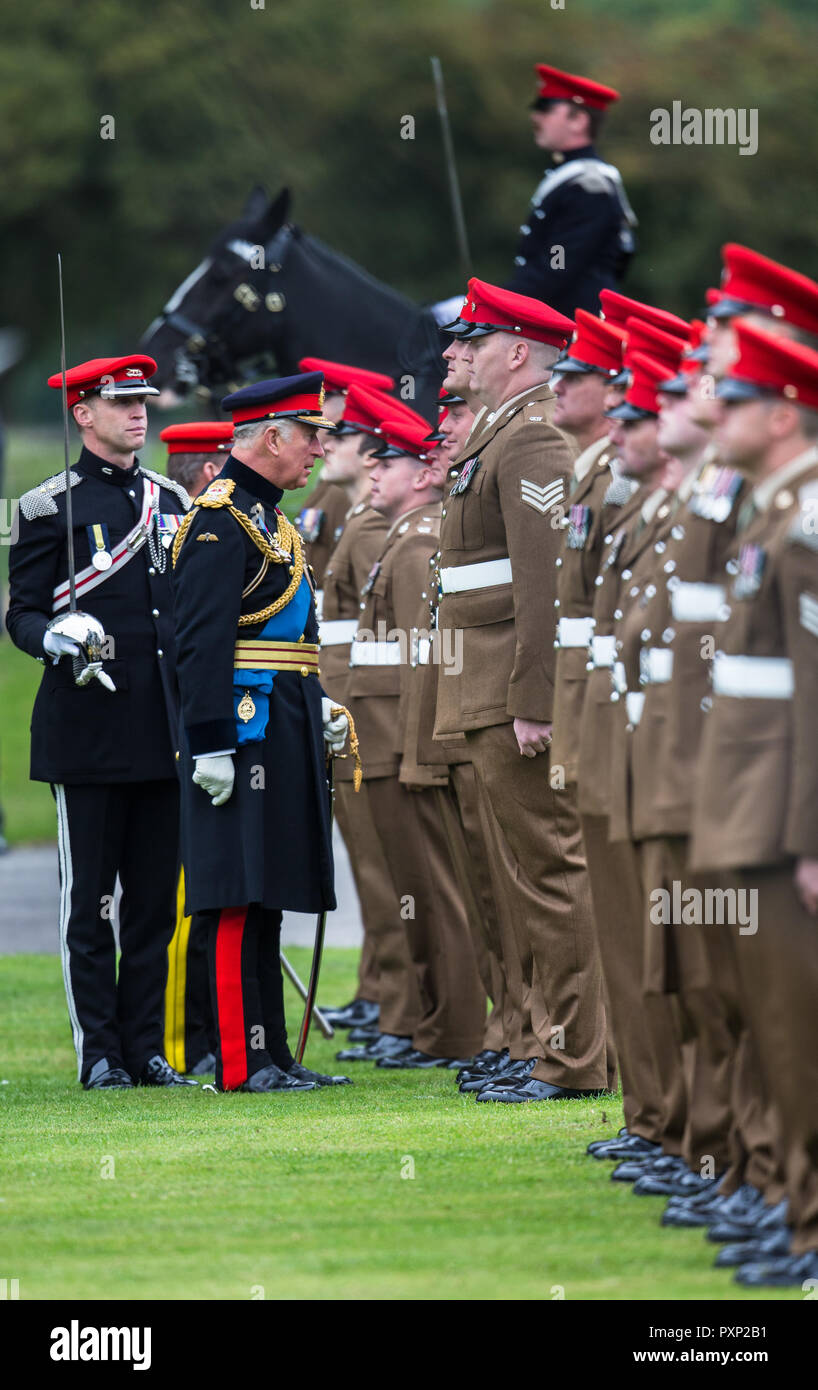 Royal colonel for the queens own yeomanry hi-res stock photography and ...