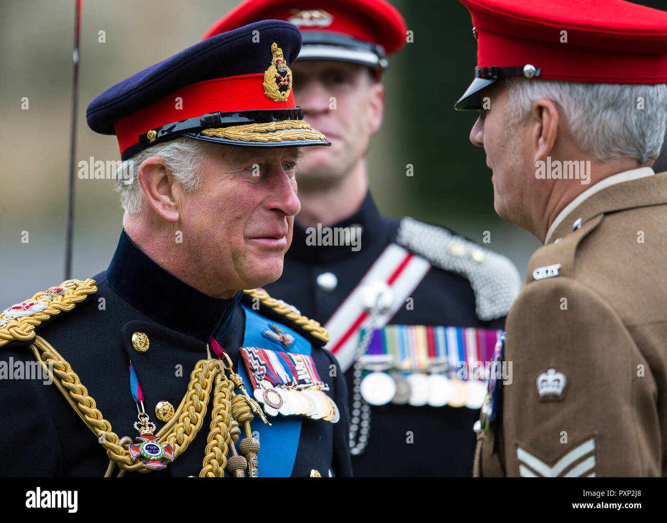 Prince Charles, The Prince of Wales, Royal Honorary Colonel The Queen's ...