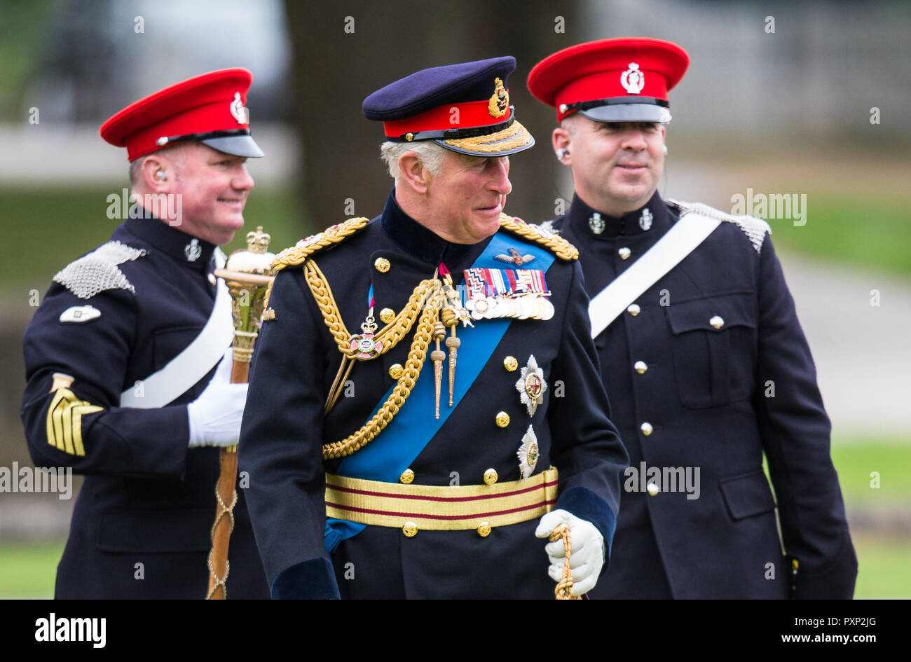 Prince Charles, The Prince of Wales, Royal Honorary Colonel The Queen's ...