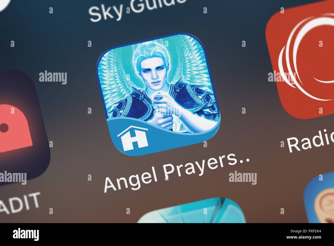 Angel prayers oracle cards hi-res stock photography and images - Alamy