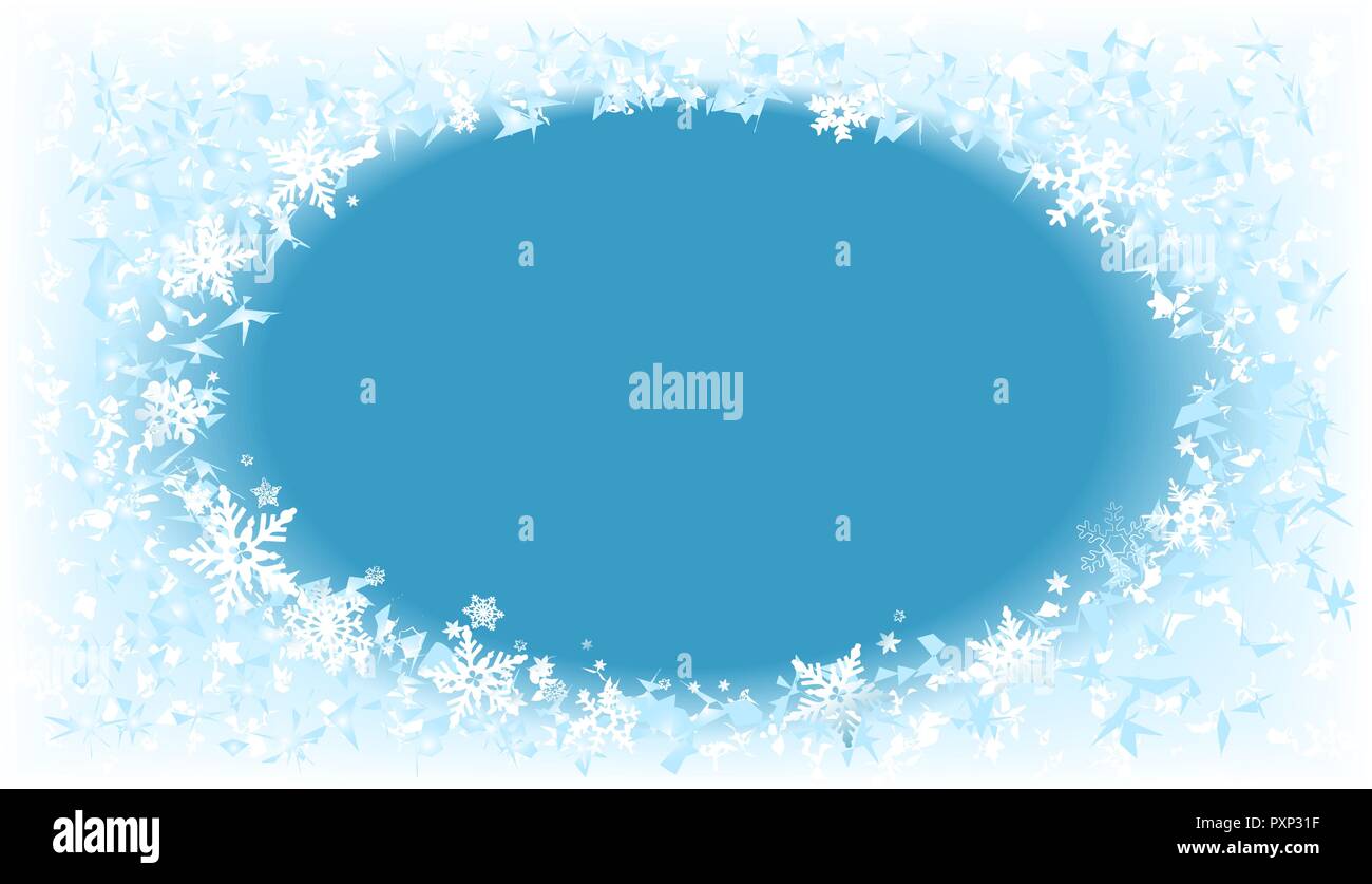Cold winter background with frosted window Stock Vector Image & Art - Alamy