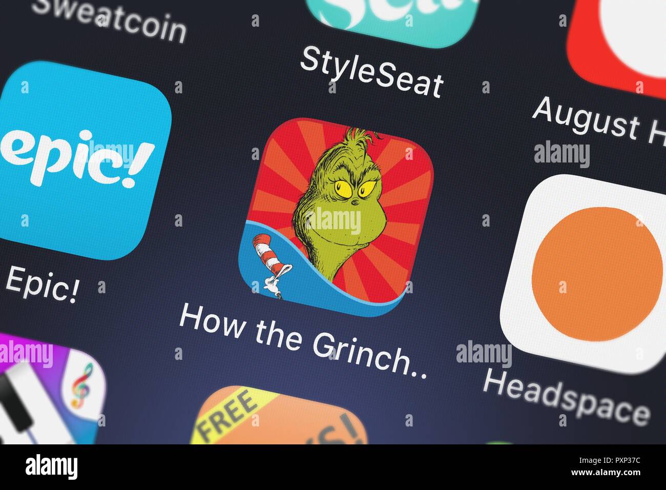 How the grinch stole christmas hi-res stock photography and images - Alamy