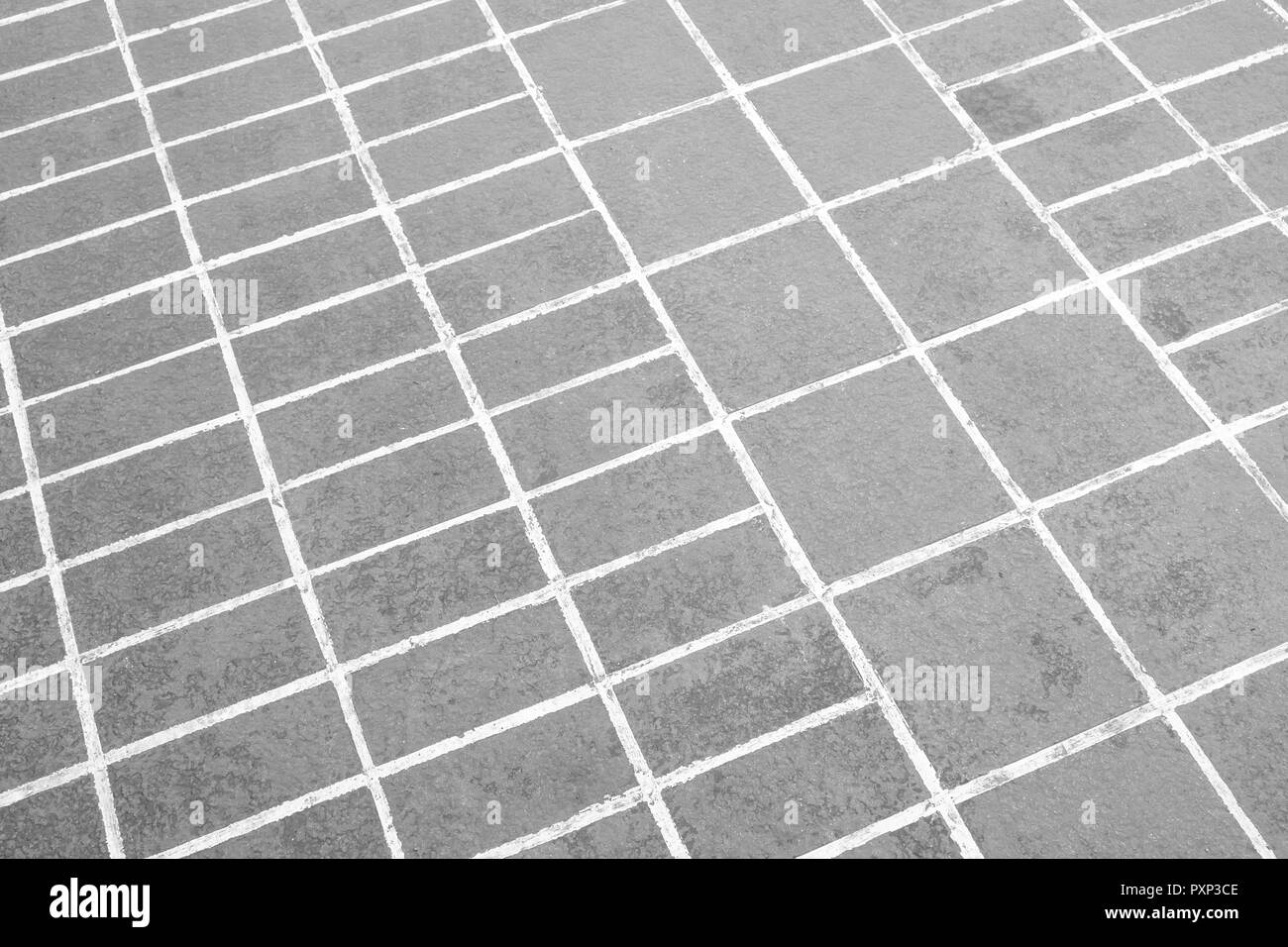 background texture white stone block floor tile Stock Photo - Alamy