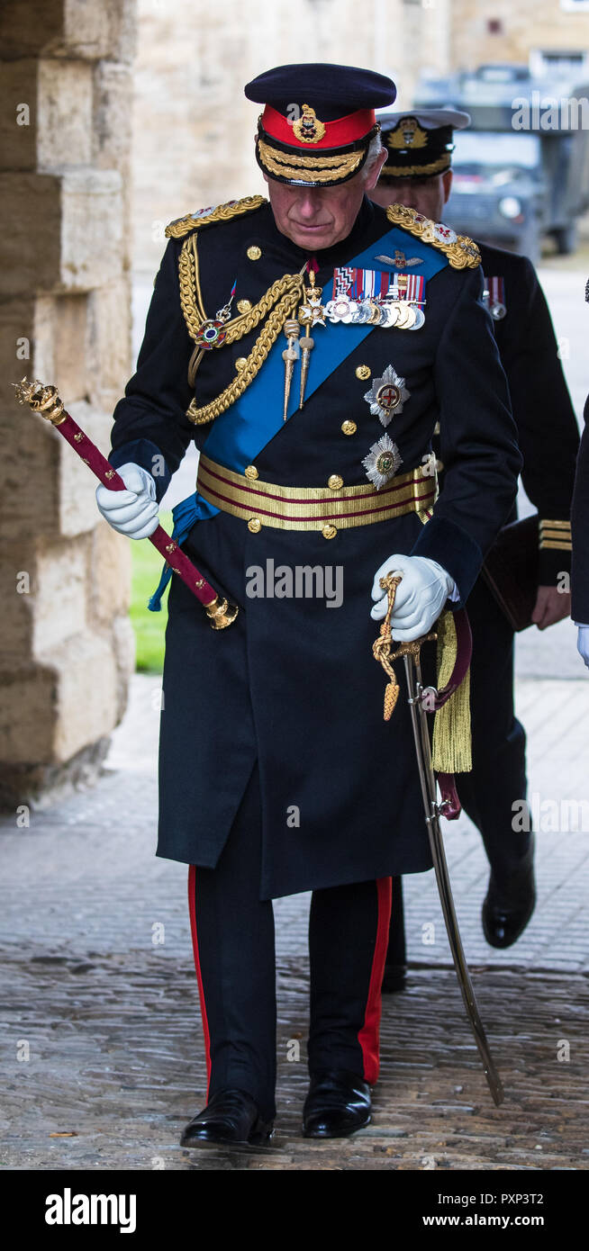 Royal colonel for the queens own yeomanry hi-res stock photography and ...
