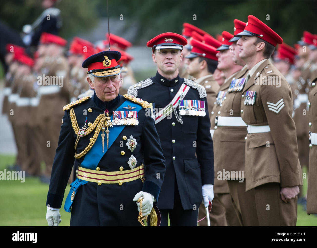Queens own yeomanry hi-res stock photography and images - Alamy