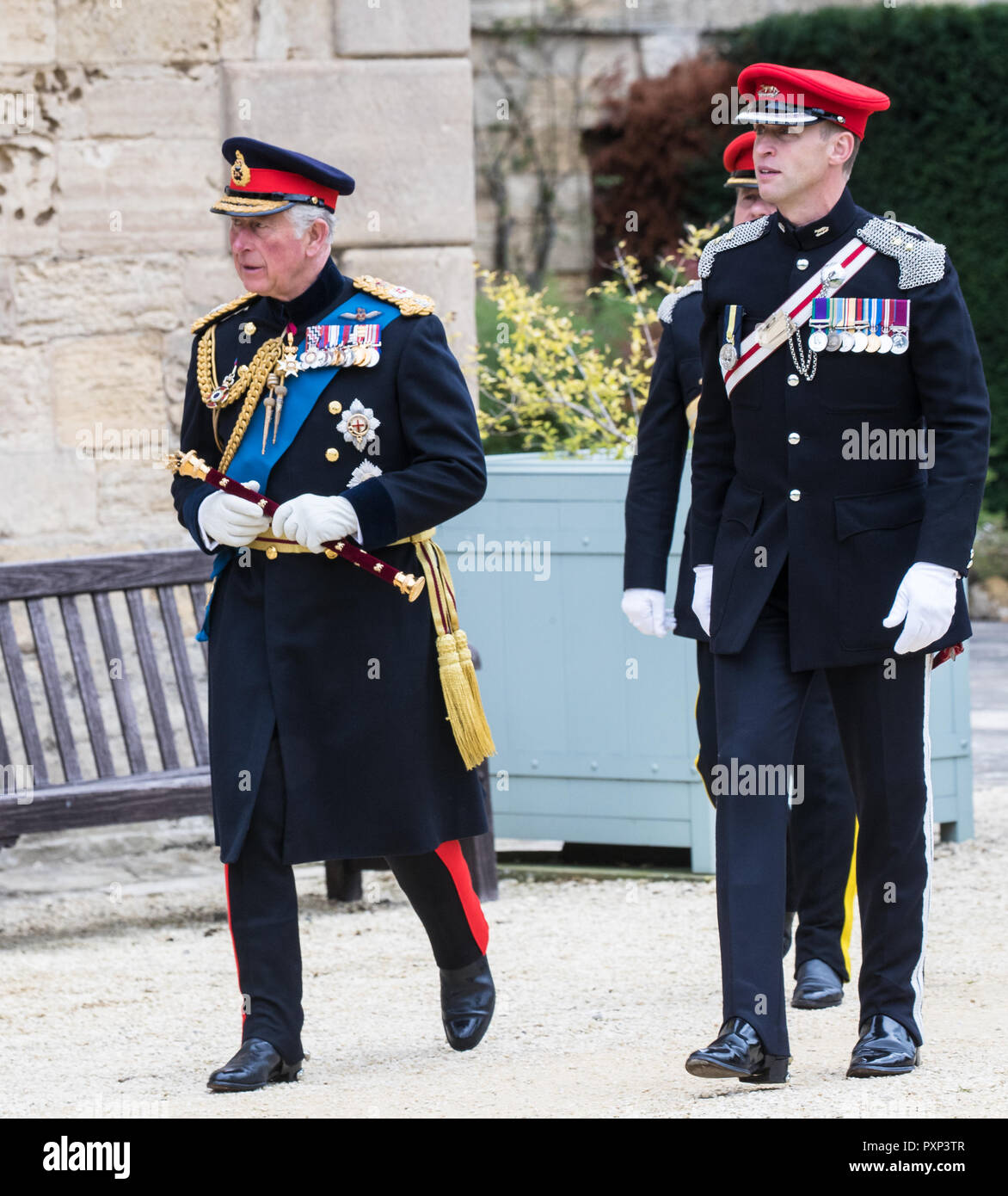 Royal colonel for the queens own yeomanry hi-res stock photography and ...