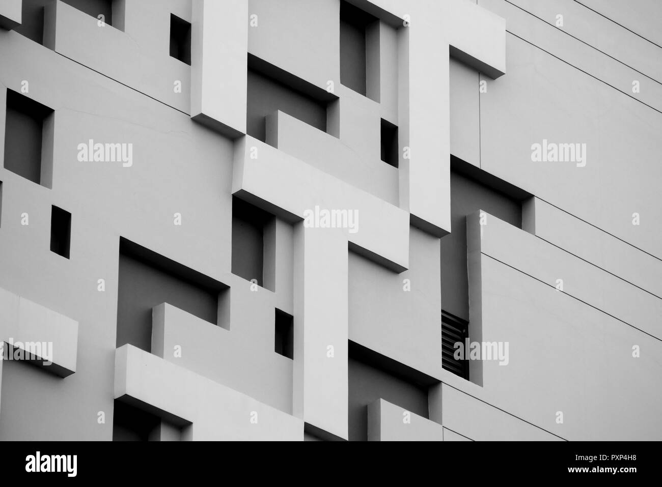 Abstract background architecture lines. modern architecture detail ...
