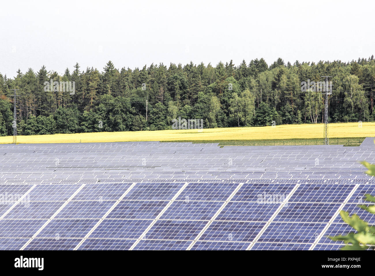 Solarfeld, Photovoltaik Anlage, Solar field, solar panels, alternative ...