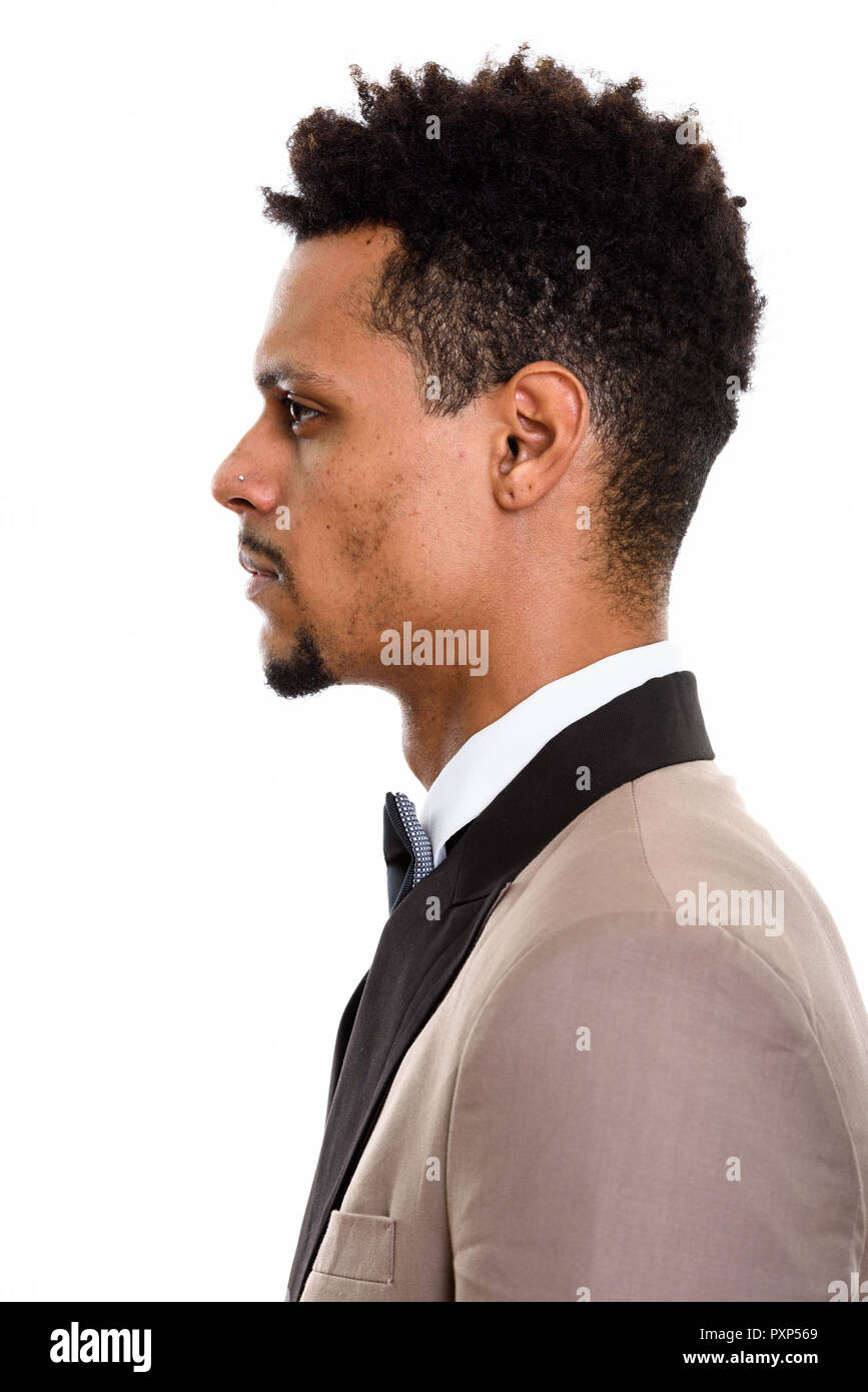 African Man Face Profile
