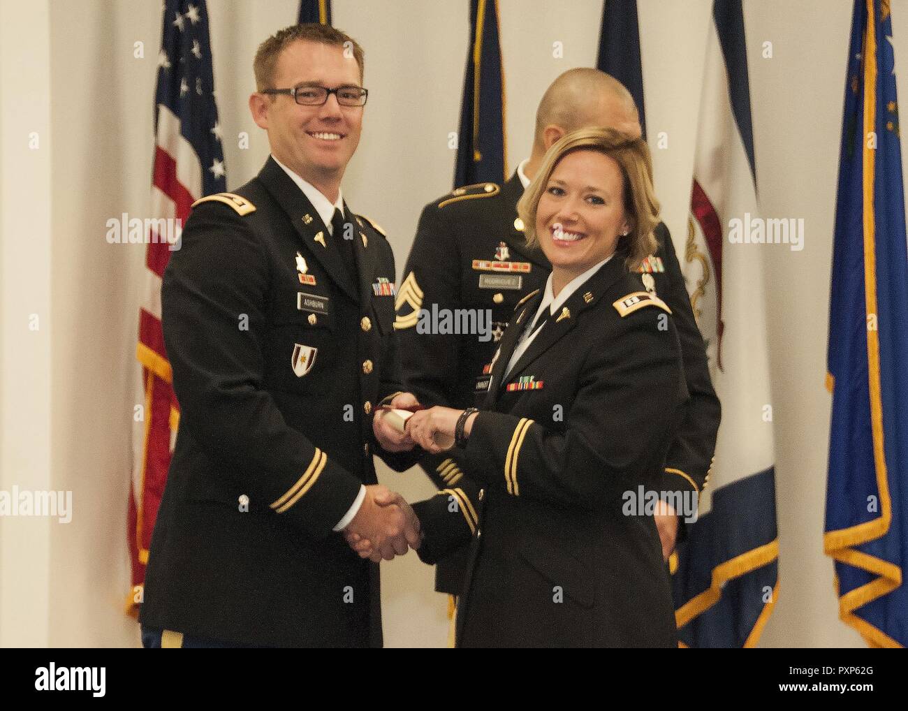 Capt. Alicia Unangst, transitional year intern and native of Colorado ...