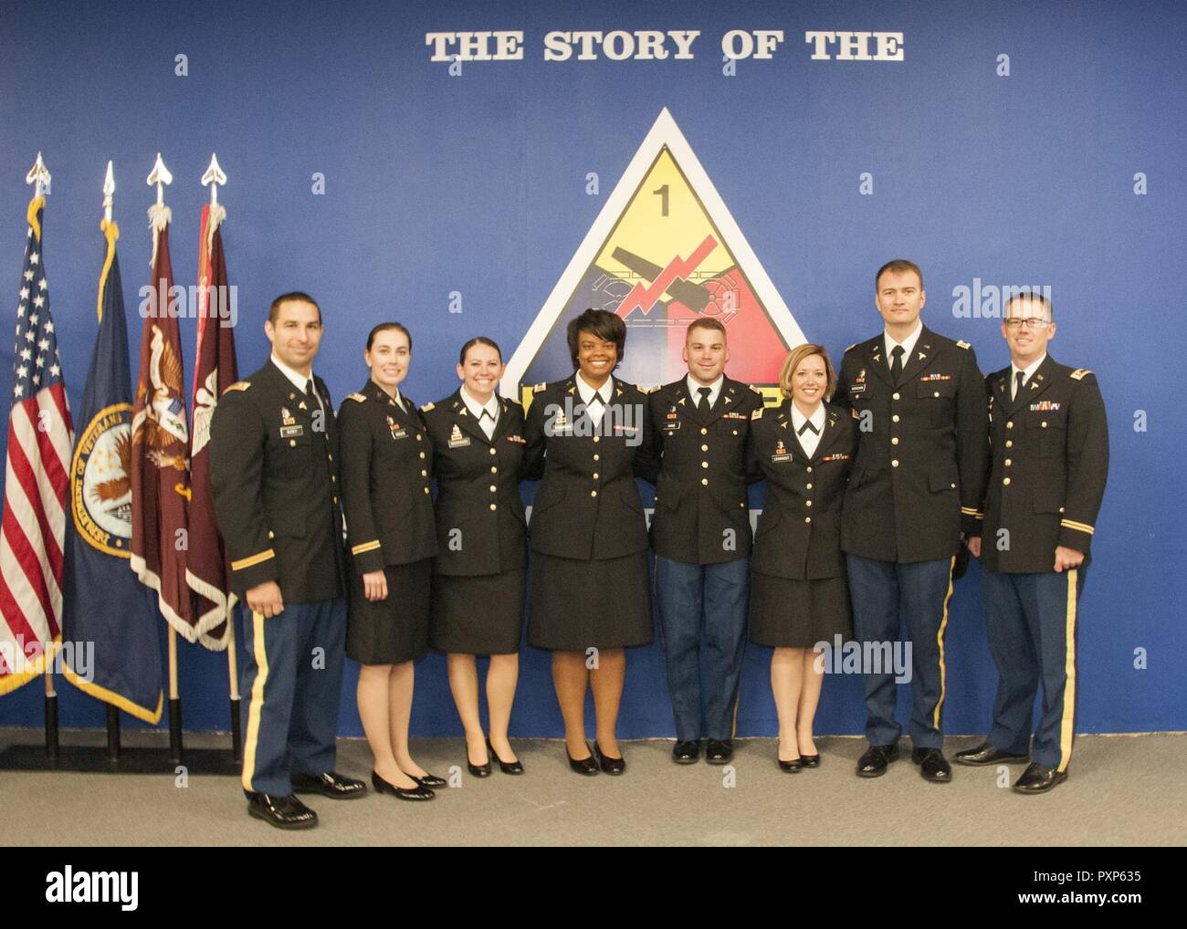 The graduating Transitional Year Residency Program class and staff pose ...