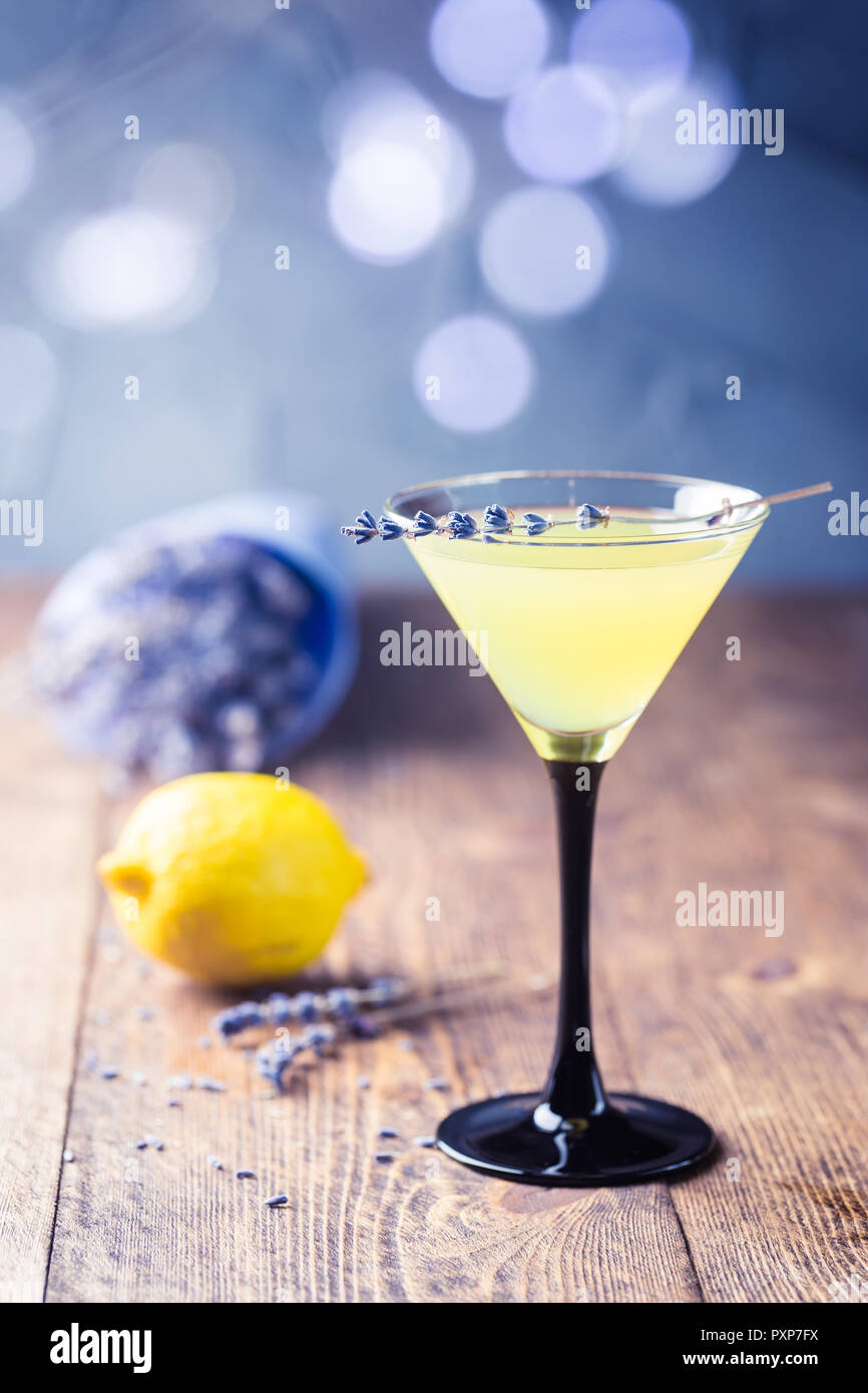 Italian lemon liqueur limoncello Stock Photo - Alamy