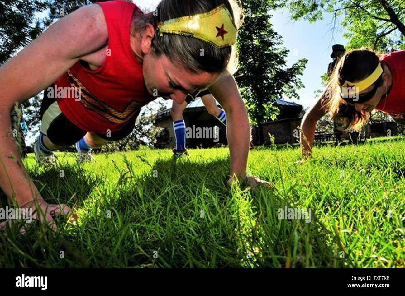 Master Sgt. Jennifer Cooley, left, and Staff Sgt. Meagan Hasty, both ...