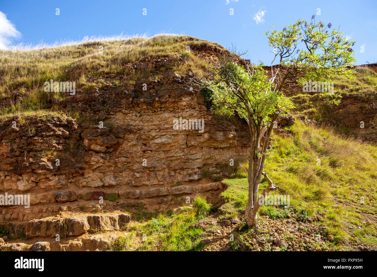 Sedimentary layers fault hi-res stock photography and images - Alamy