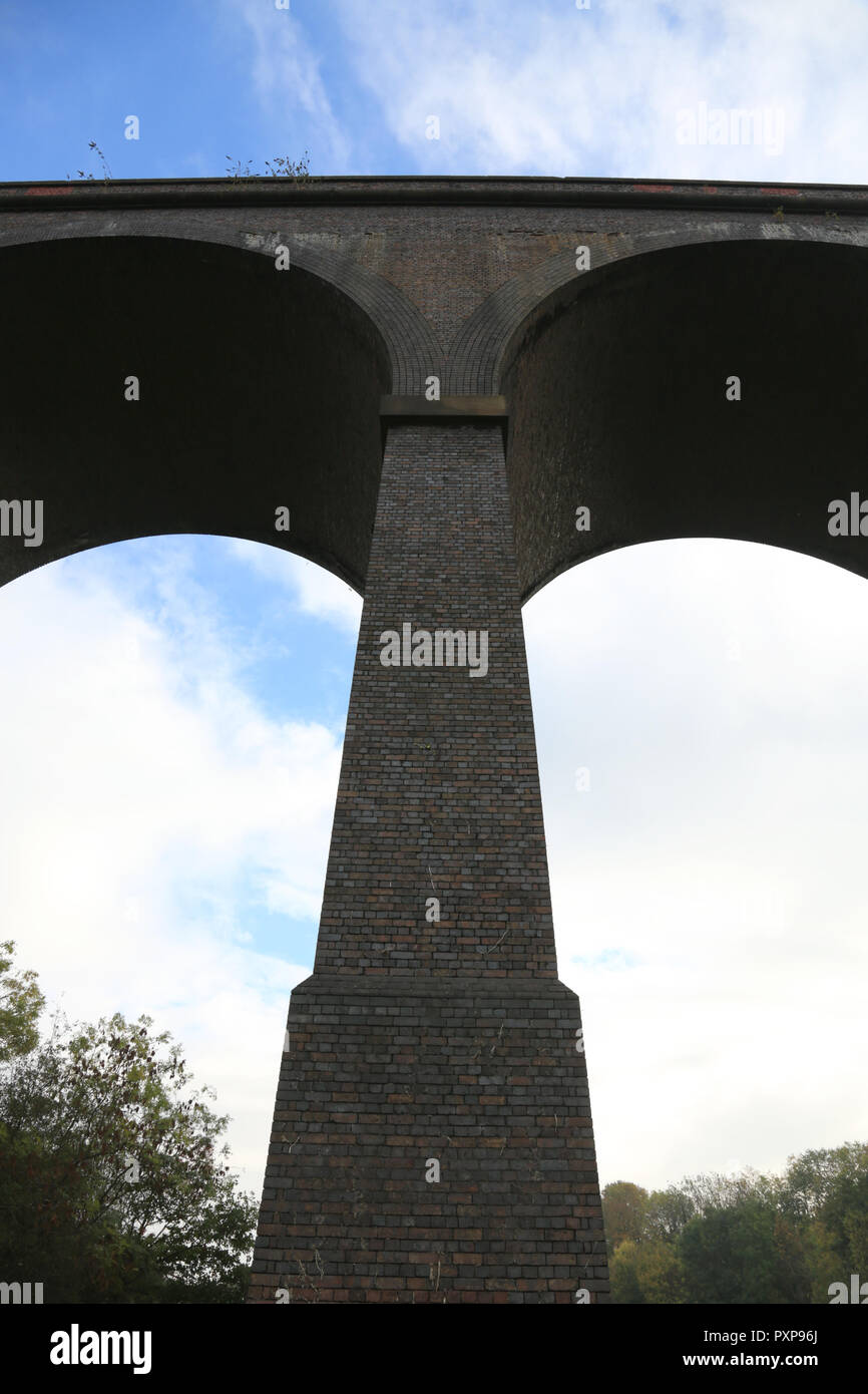 Victorian stambermill viaduct hi-res stock photography and images - Alamy