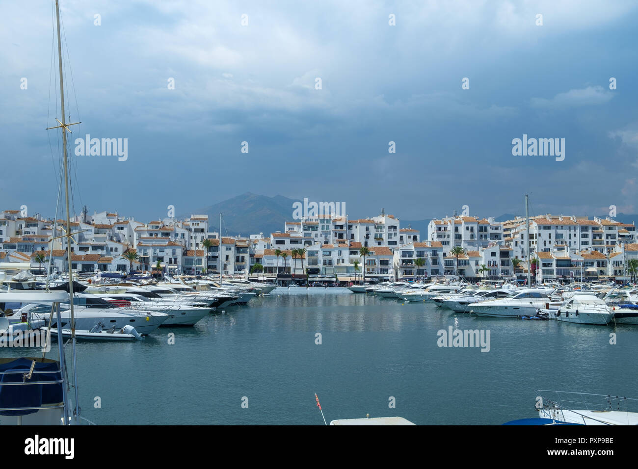 Puerto Banus Port and Marina, Marbella, Spain Stock Photo - Alamy