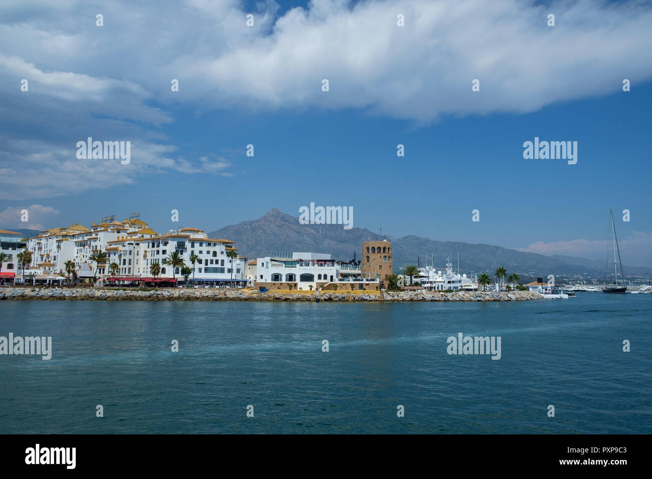 Puerto Banus Port and Marina, Marbella, Spain Stock Photo - Alamy