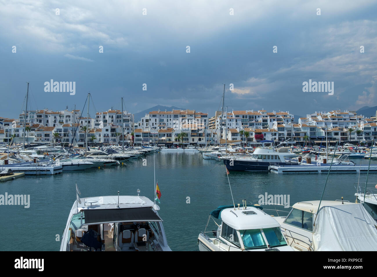 Puerto Banus Port and Marina, Marbella, Spain Stock Photo - Alamy