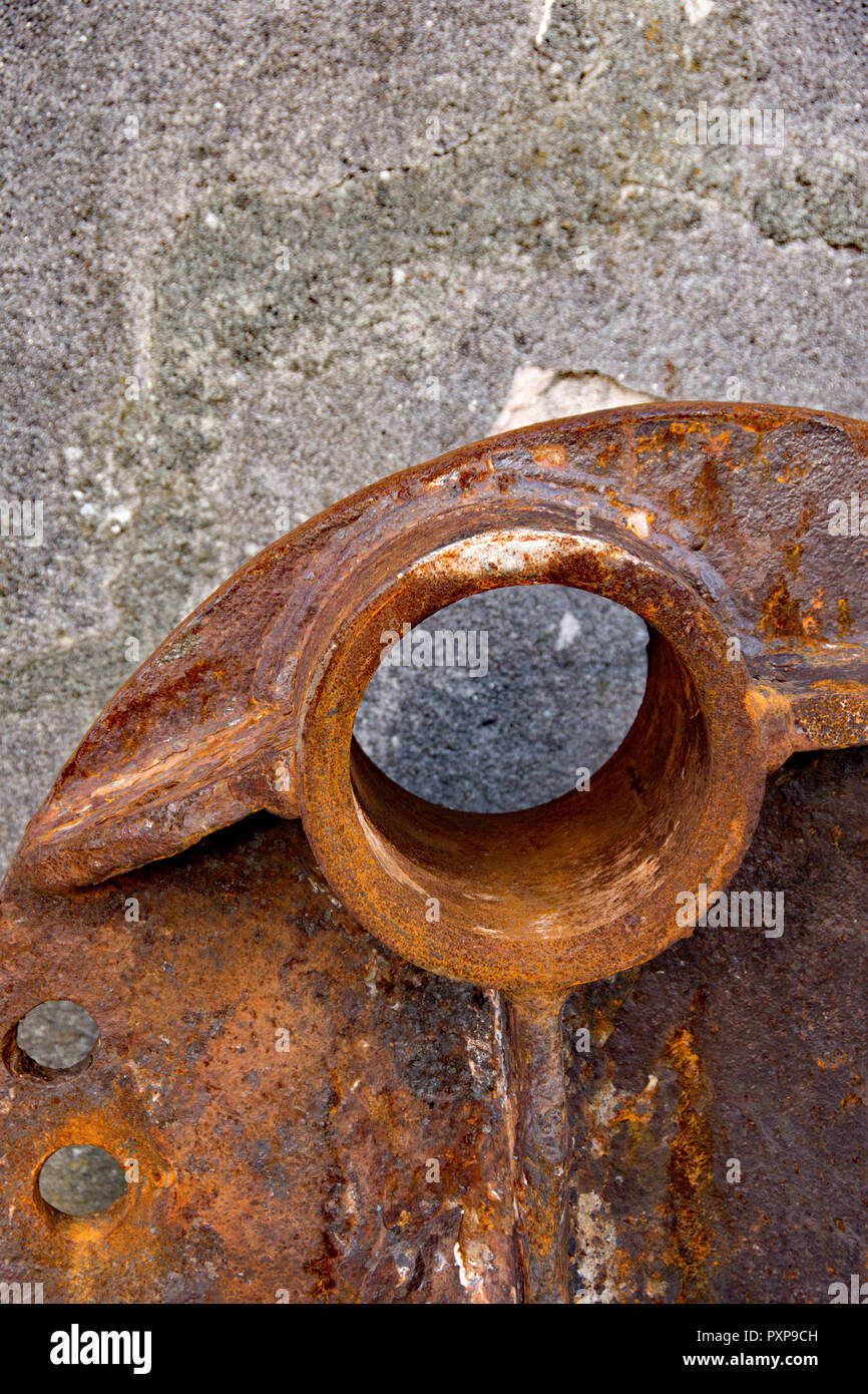 Curve of rusting metal hi-res stock photography and images - Alamy