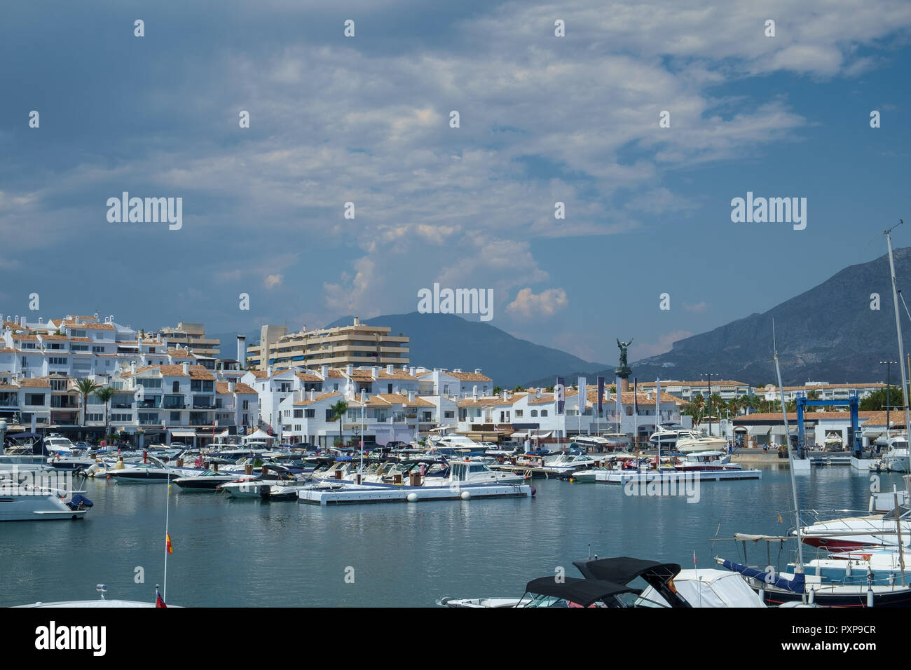 Puerto Banus Port and Marina, Marbella, Spain Stock Photo - Alamy
