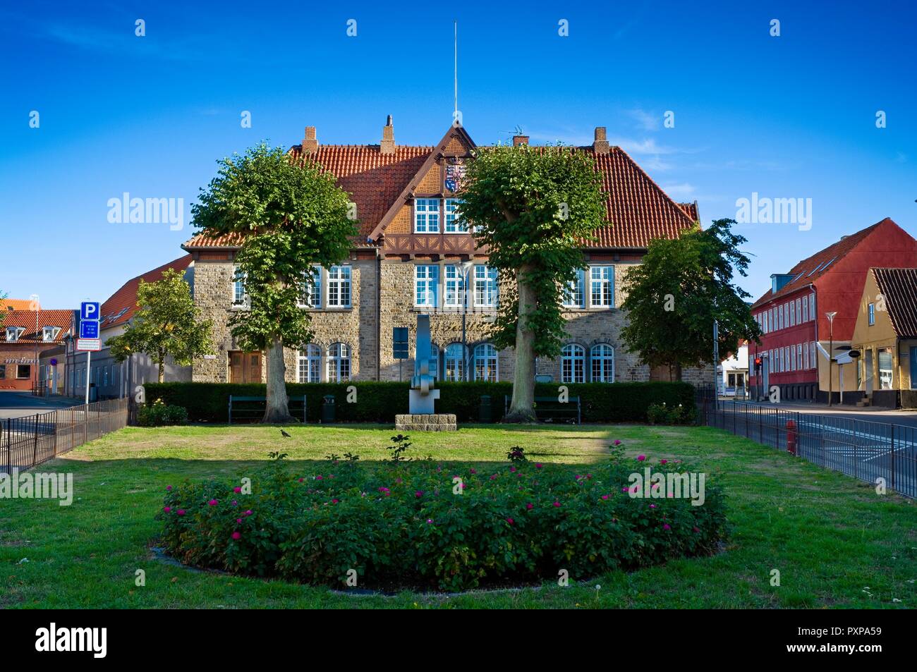 Old town in ronne hi-res stock photography and images - Alamy