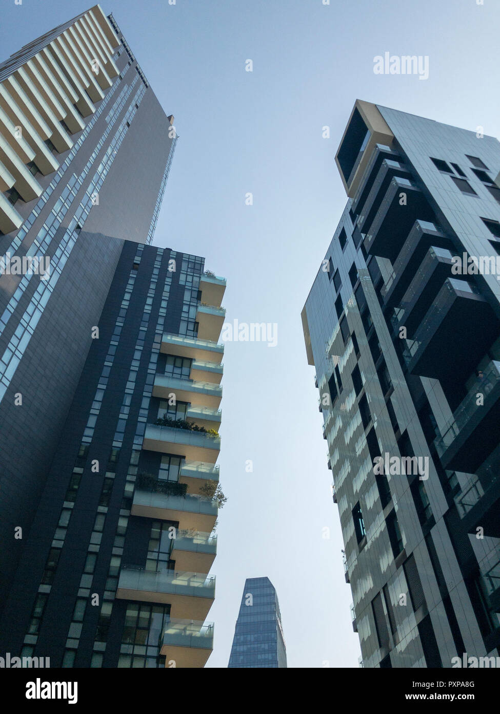 Solaria tower, Milan, Porta Nuova skyscraper residences, Italy, 10/15 ...