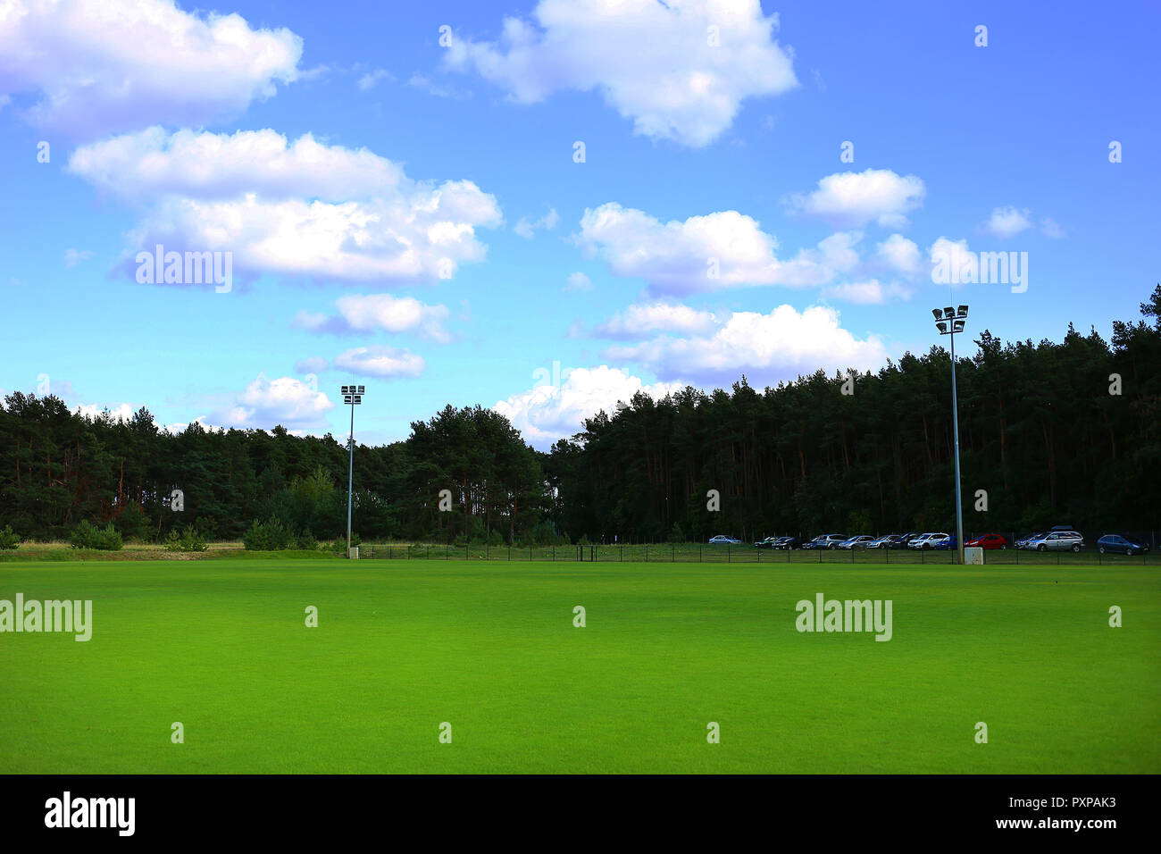Empty training ground hi-res stock photography and images - Alamy