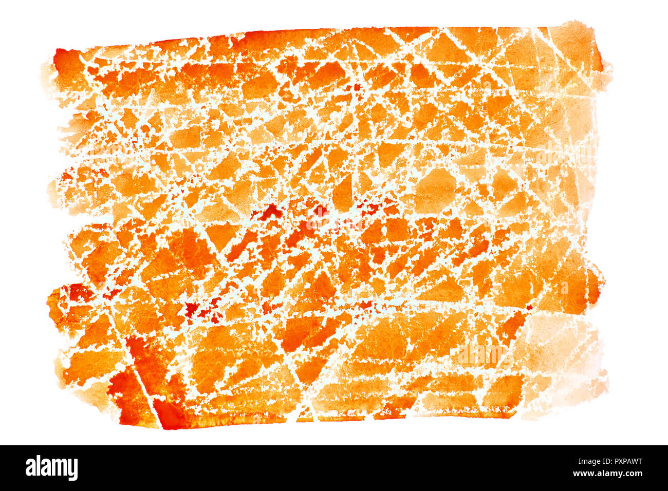 Orange hand drawn textured background with scratches Stock Photo - Alamy