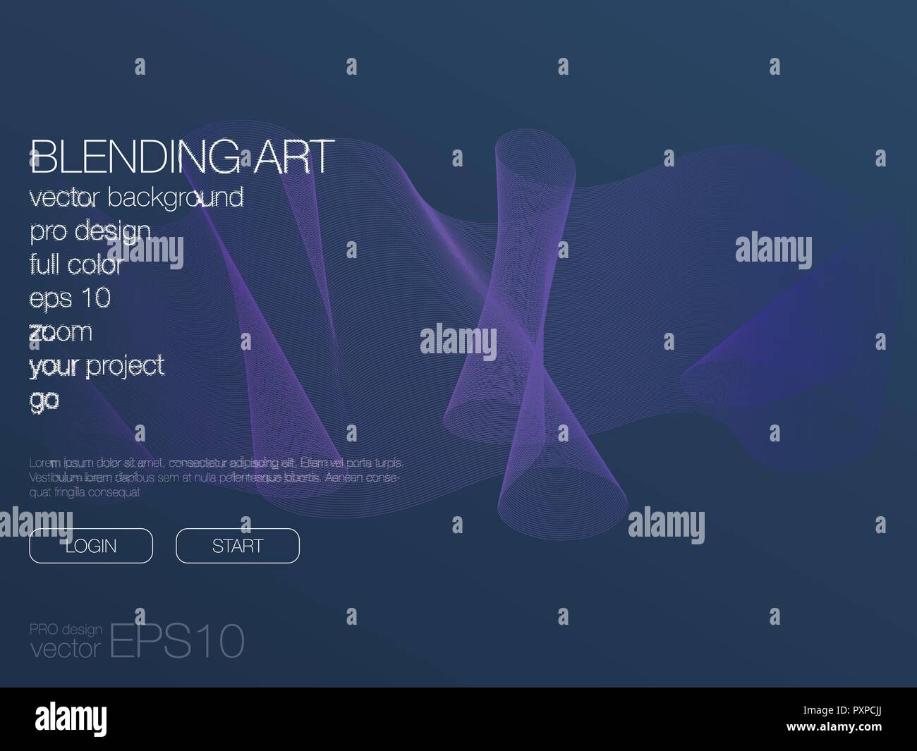 Futuristic user interface. UI Technology background vector Stock Vector ...