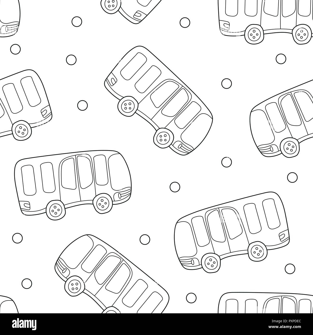 Toy transport buses Stock Vector Images - Alamy