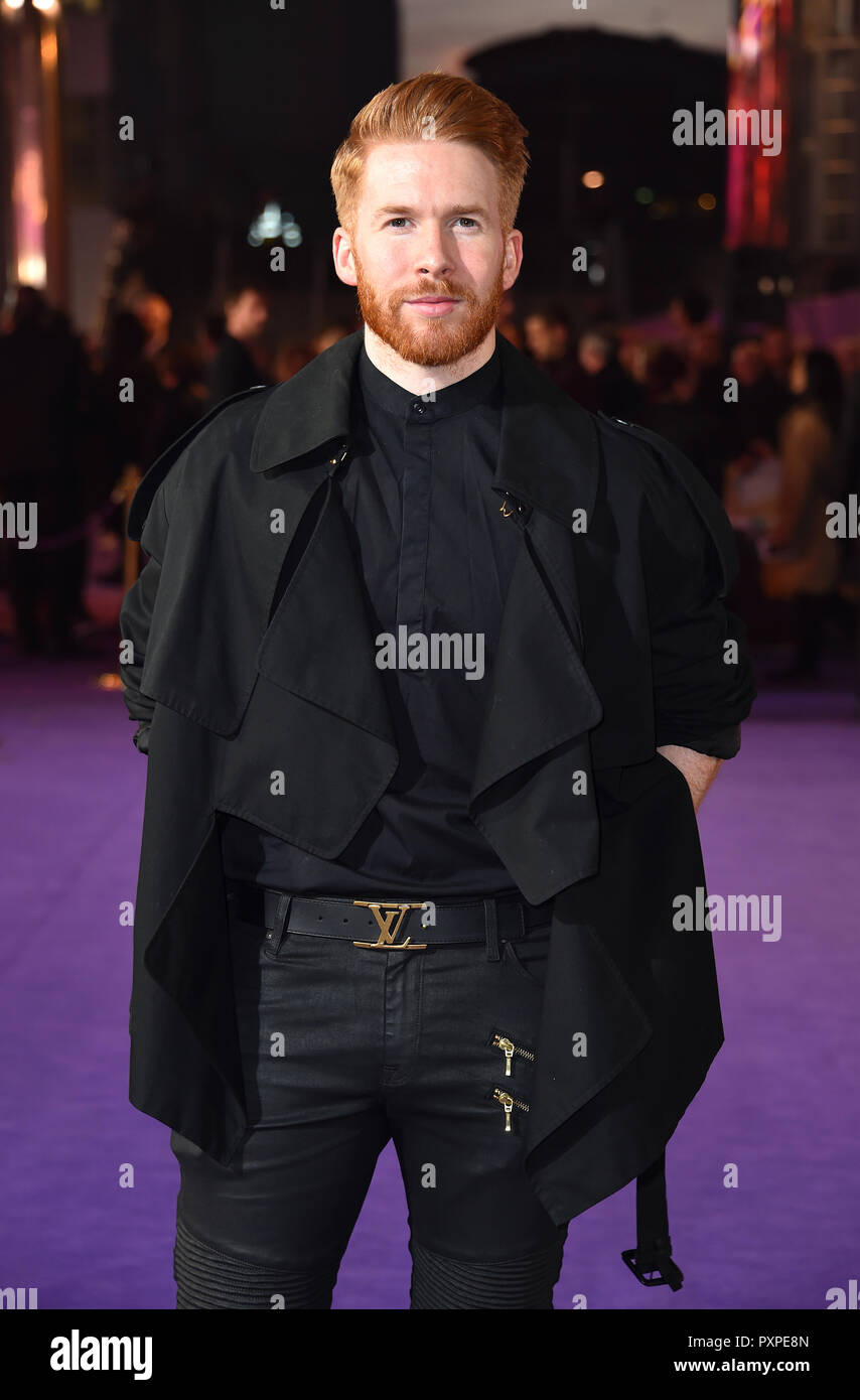 Neil Jones attending the Bohemian Rhapsody World Premiere held at the ...