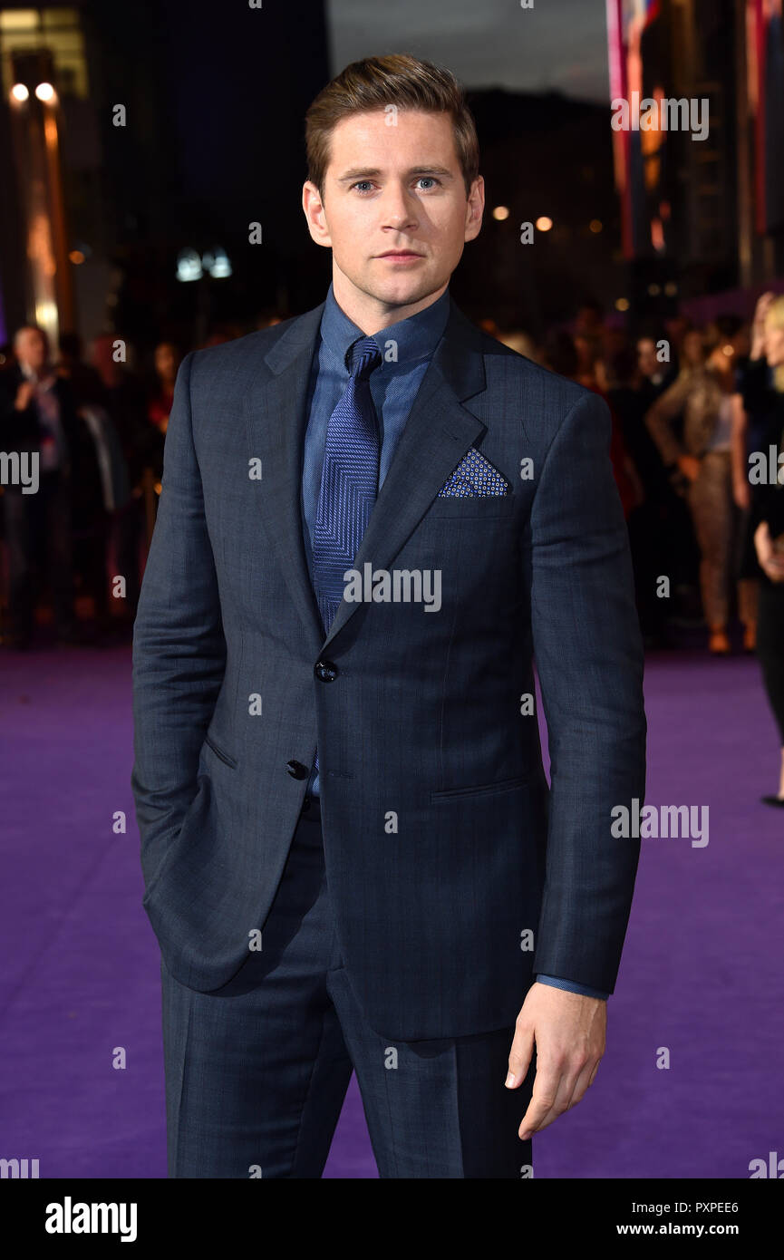 Allen Leech attending the Bohemian Rhapsody World Premiere held at the ...