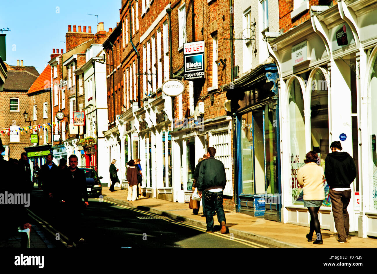 Colliergate york hi-res stock photography and images - Alamy