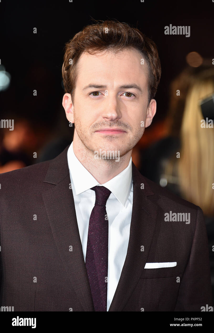 Joseph Mazzello attending the Bohemian Rhapsody World Premiere held at ...