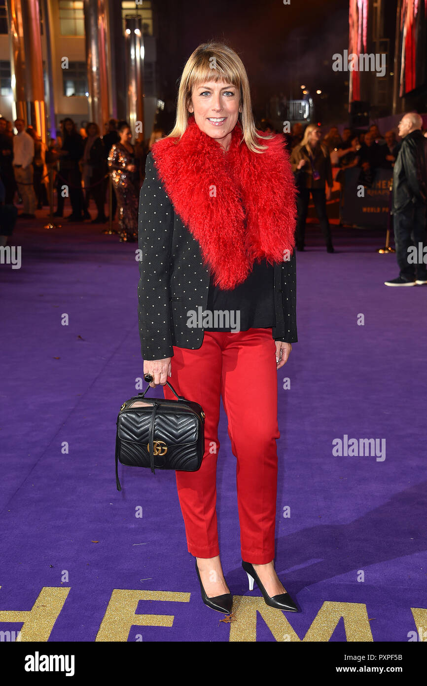 Fay Ripley attending the Bohemian Rhapsody World Premiere held at the ...